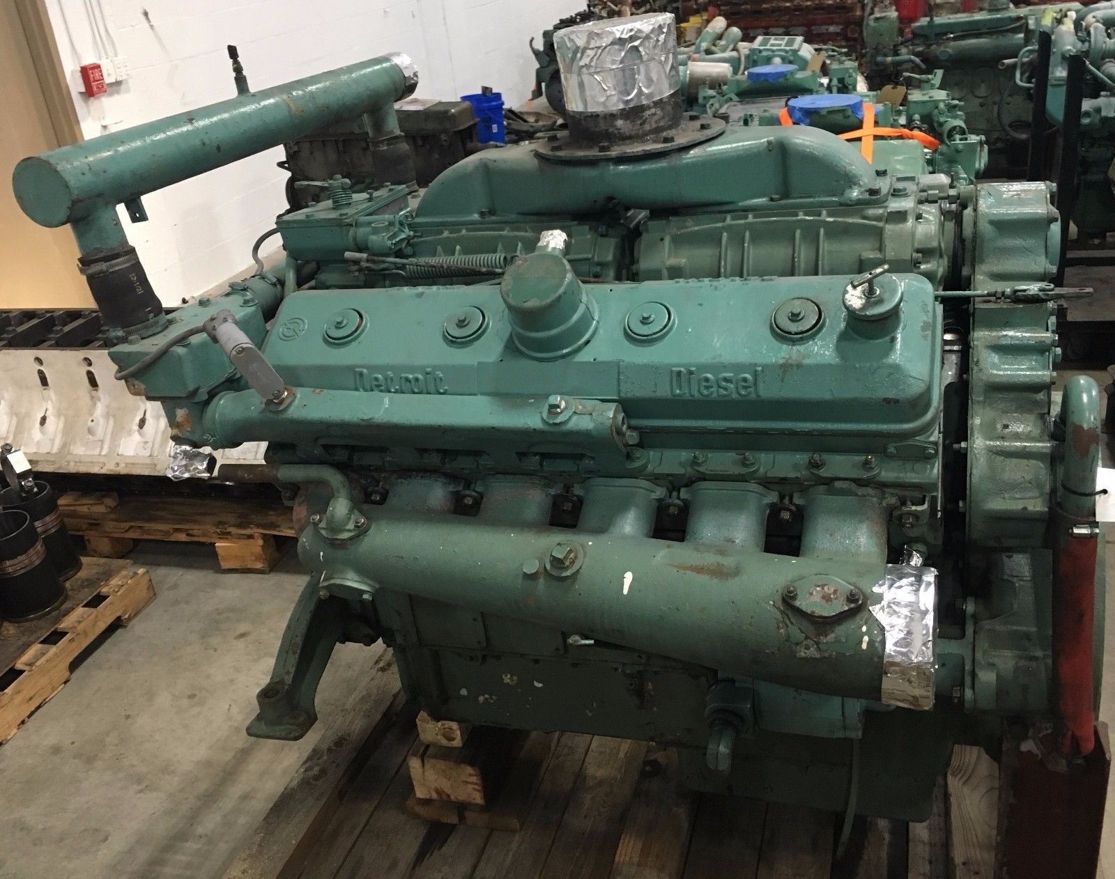 marine engines DETROIT 12V-71N