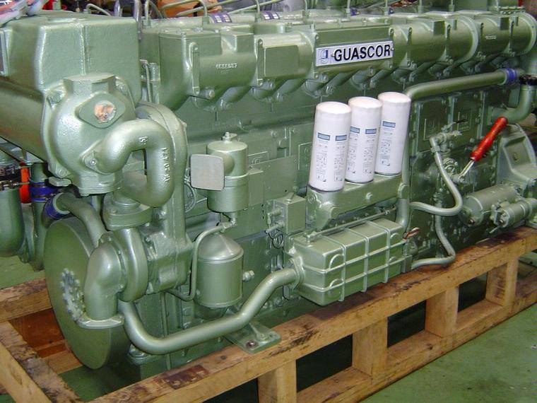 marine engines Guascor F240